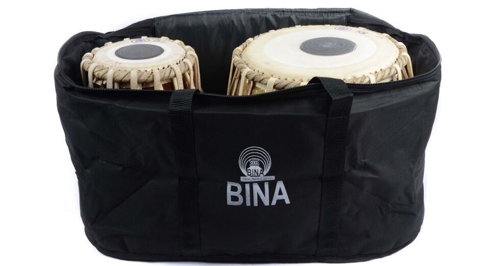 IndianCultura | Bina Tabla Pair No. 52 Professional Brass Tabla Set ...