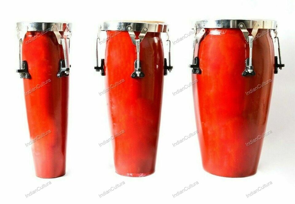 IndianCultura | Fibre Congo With Stand Drum congo musical instruments